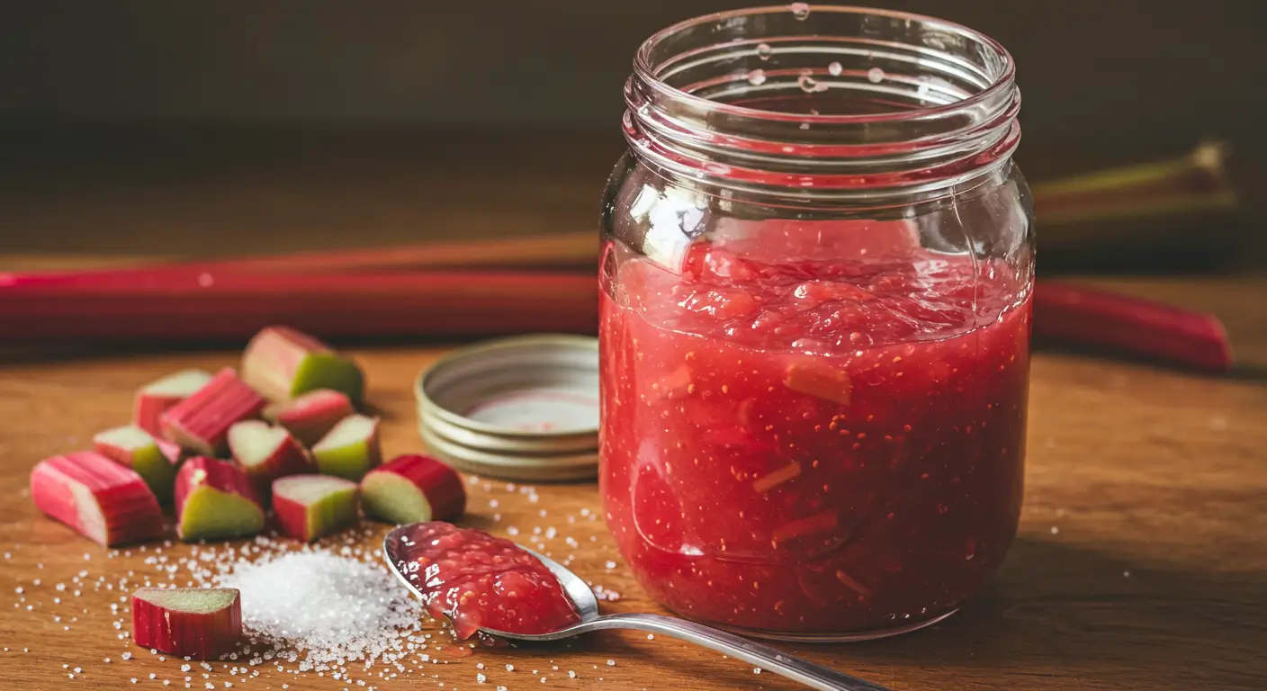 Heavenly Homemade Rhubarb Jam | All Recipes Dishes